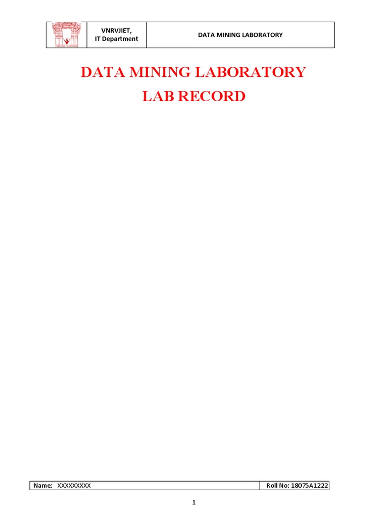 Demonstration of WEKA Tool | PDF | Statistical Classification | Cluster ...