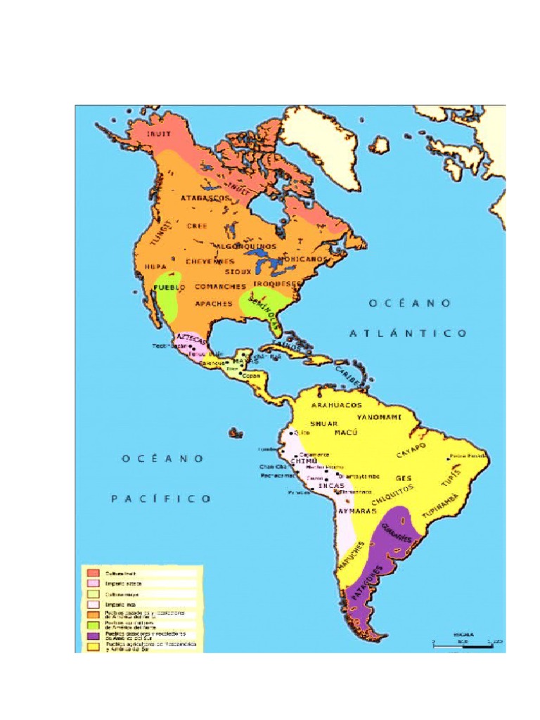 Mapa Aborigenes de America | PDF