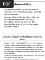 Metode Manajemen CARL Dalam Menentukan Prioritas Masalah | PDF