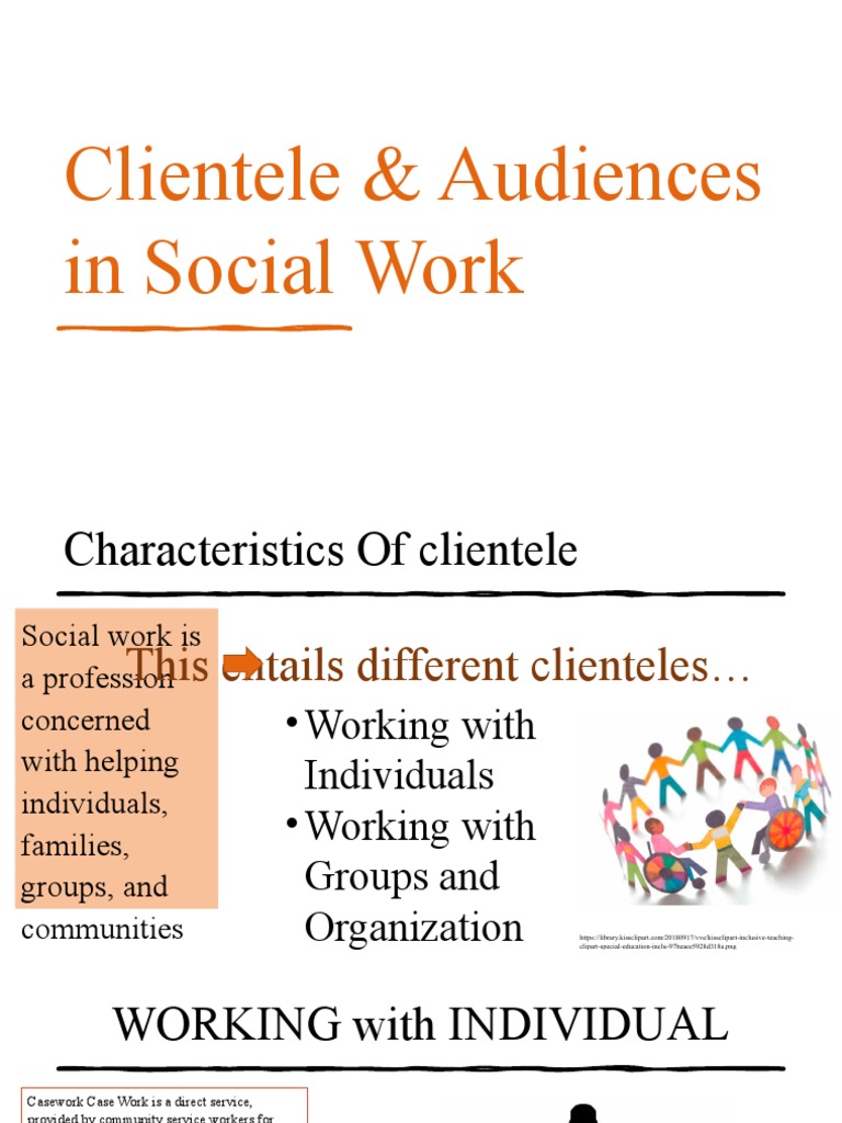 Clientele & Audiences in Social Work | PDF | Social Work | Stress (Biology)