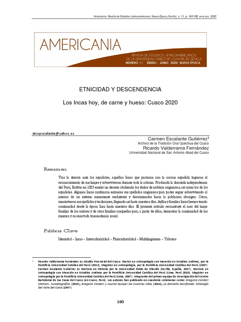 Los INGA | PDF | Imperio Inca | Perú