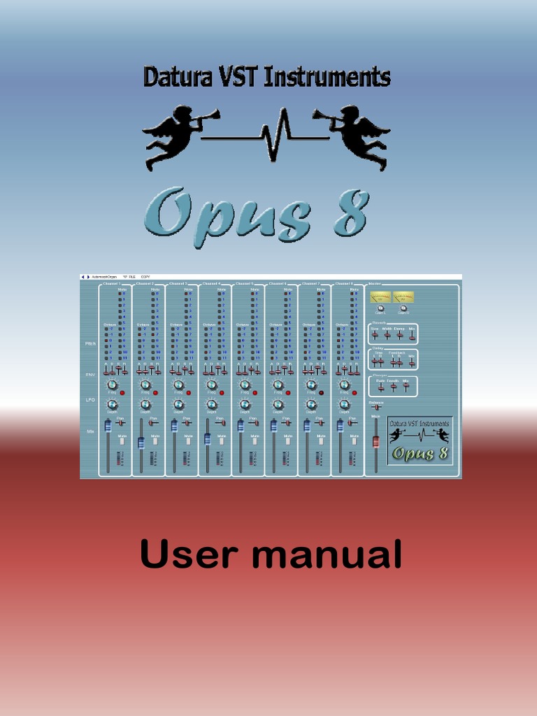 Opus8 Manual | PDF | Sound Production | Music Technology