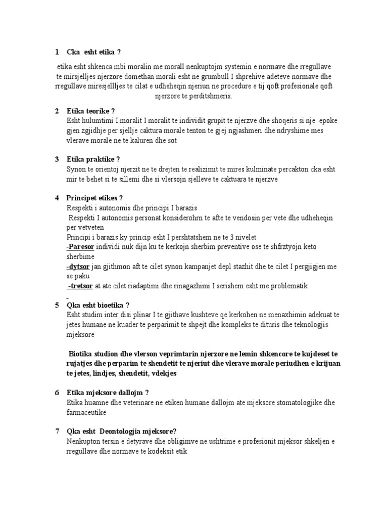 Cka Esht Etika | PDF