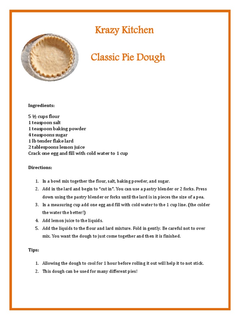 Home Bakers' Apple Pie Guide | PDF | Foods | Food And Drink Preparation