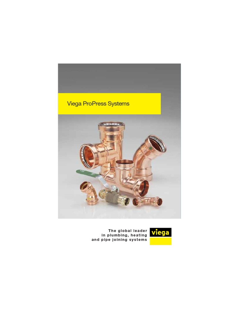 Viega Propress Systems: The Global Leader in Plumbing, Heating and Pipe ...