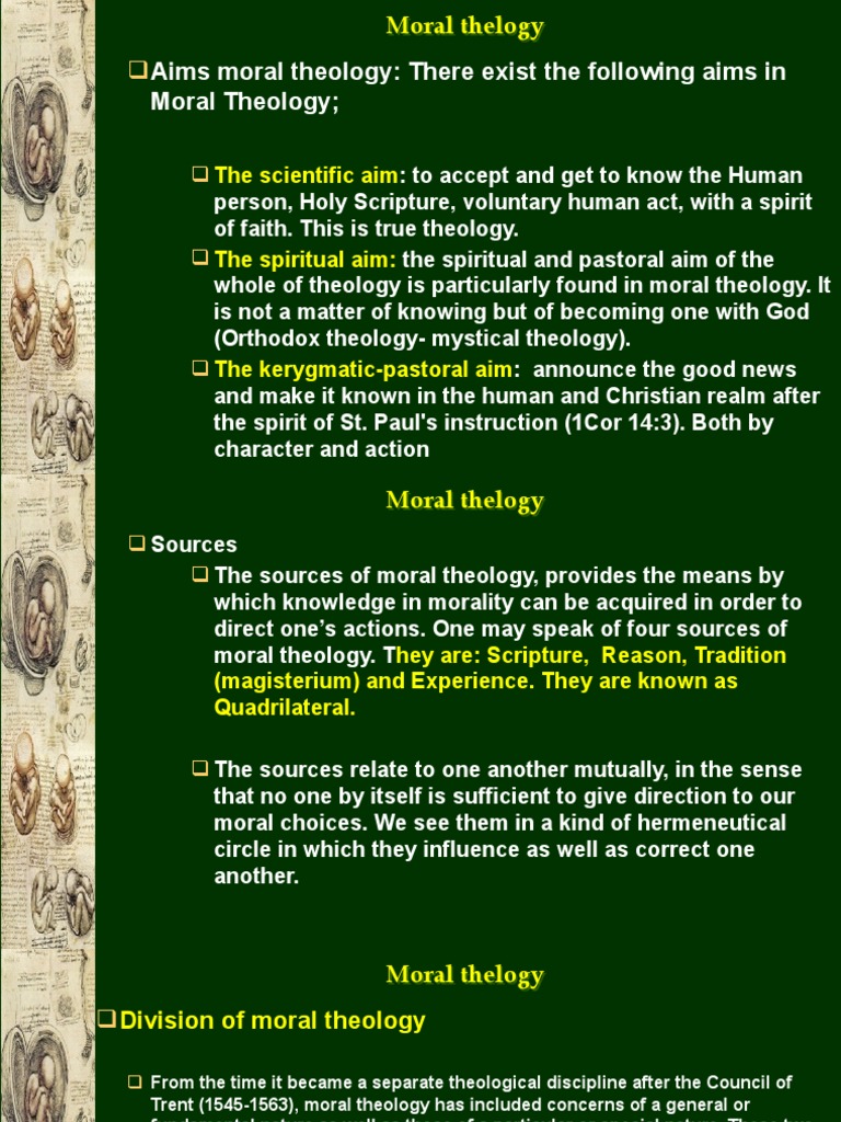 Understanding Moral Theology Essentials | PDF | Utilitarianism ...