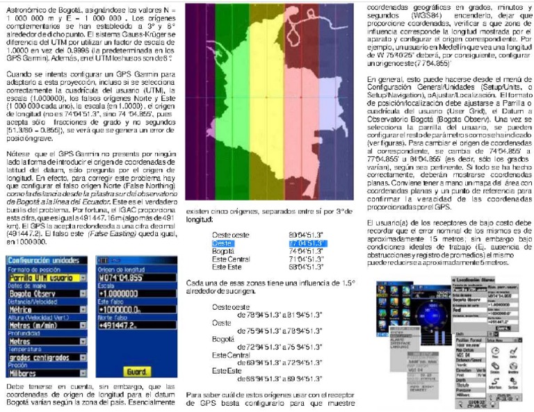 Guia Configurar GPS Colombia | PDF
