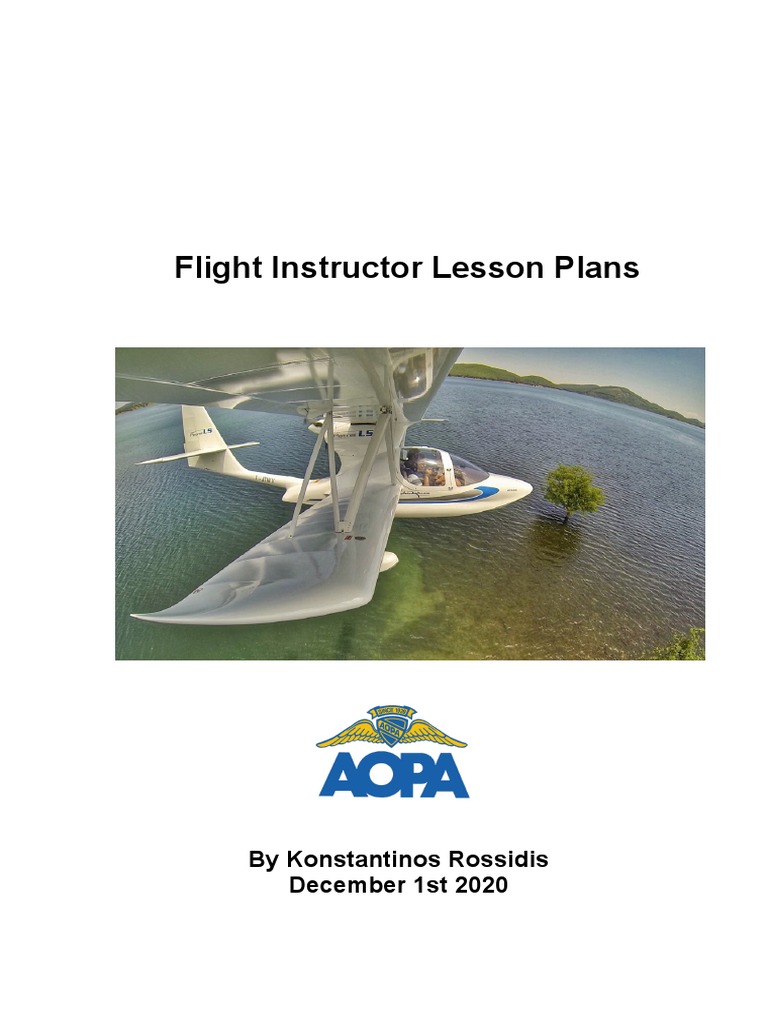 AOPA Lesson Plans | PDF | Visual Flight Rules | Airport