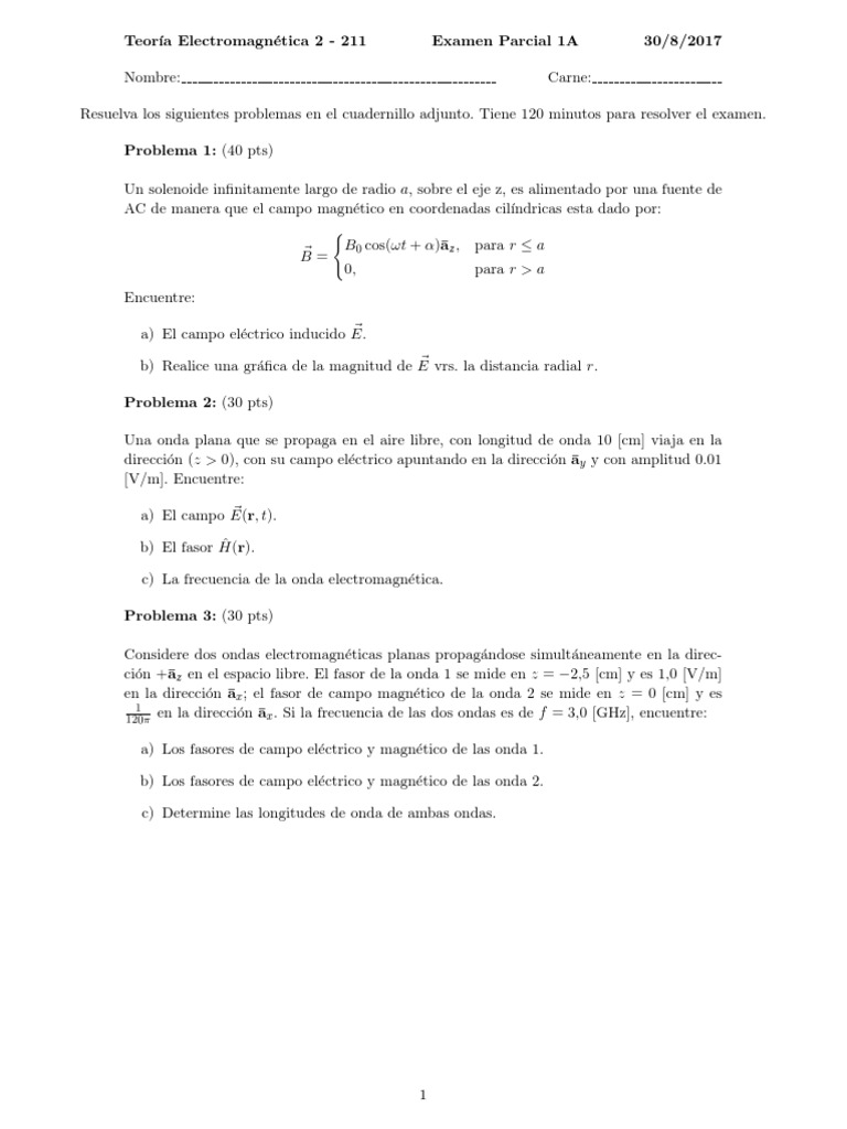 Exam T2 Ex1A PDF | PDF