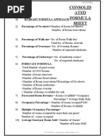 Front Office Formulas | PDF