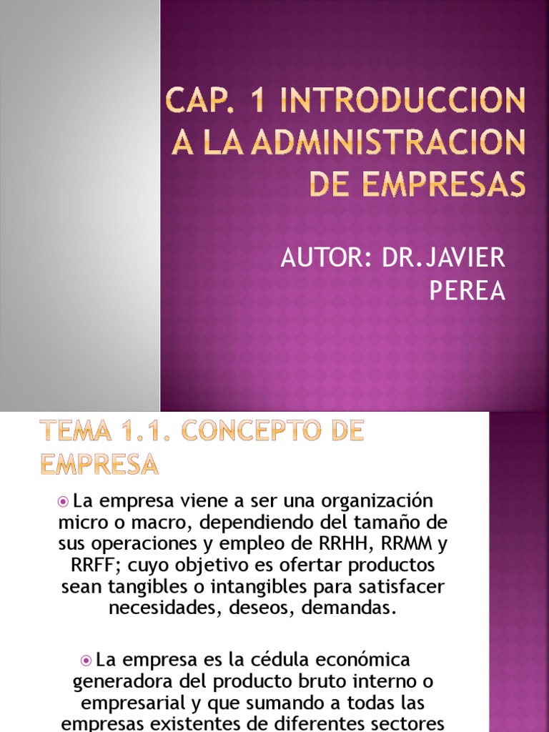 Autor: DR - Javier Perea | PDF