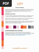 Joseph A. Bank Sizing Chart | PDF | Fashion | Softlines (Retail)