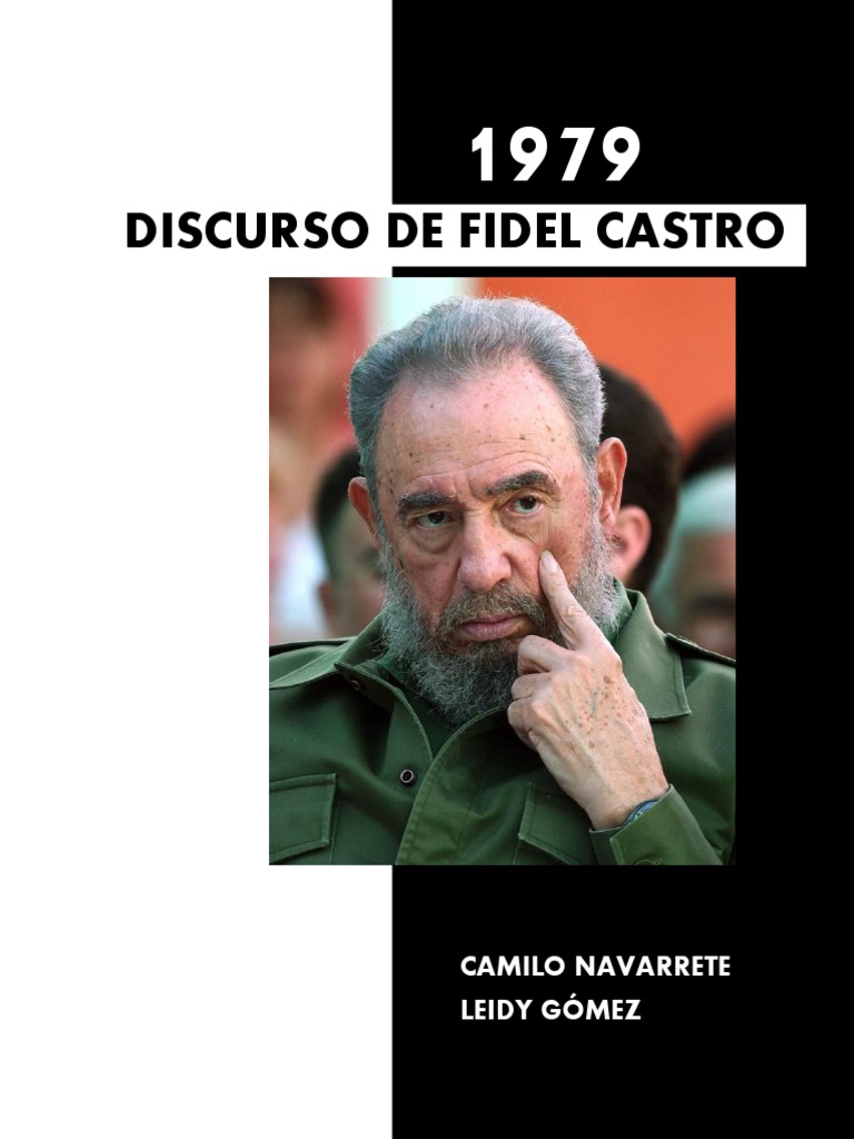 Análisis Del Discurso Fidel Castro | PDF | Revolución cubana | America ...