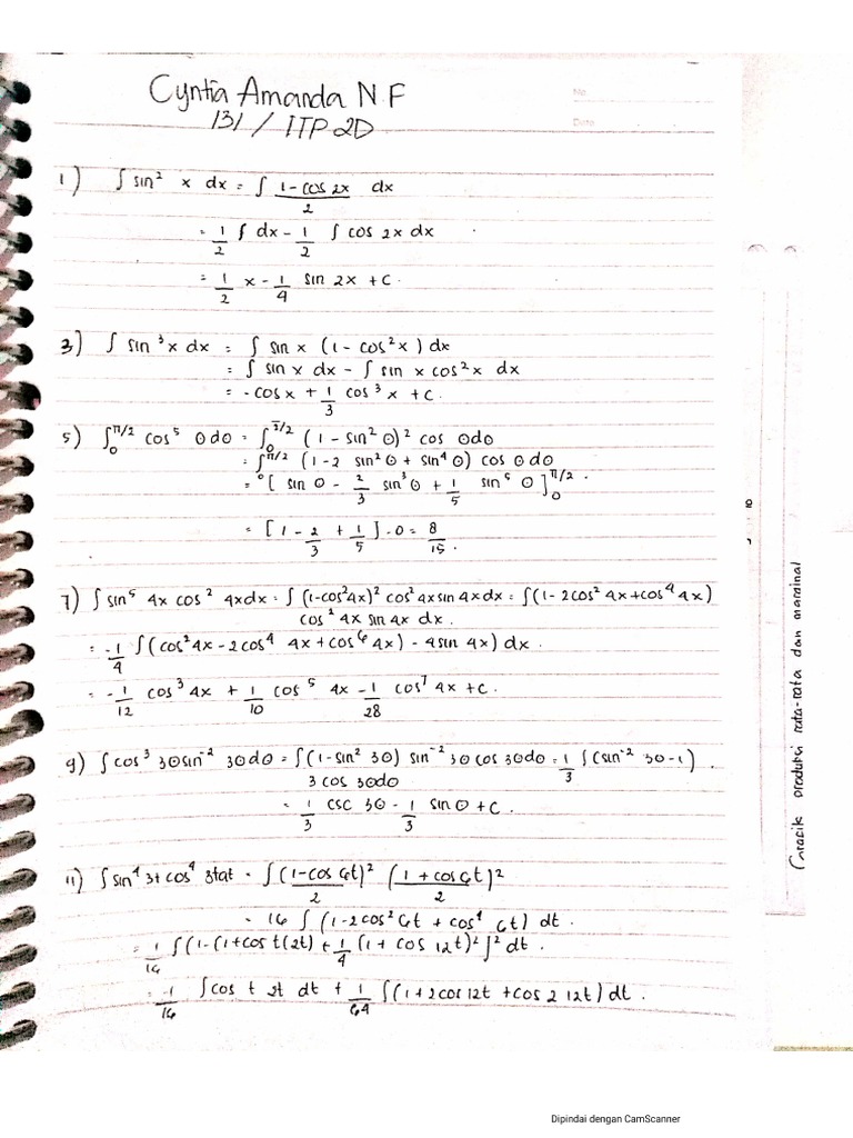 Matematika Kalkulus | PDF
