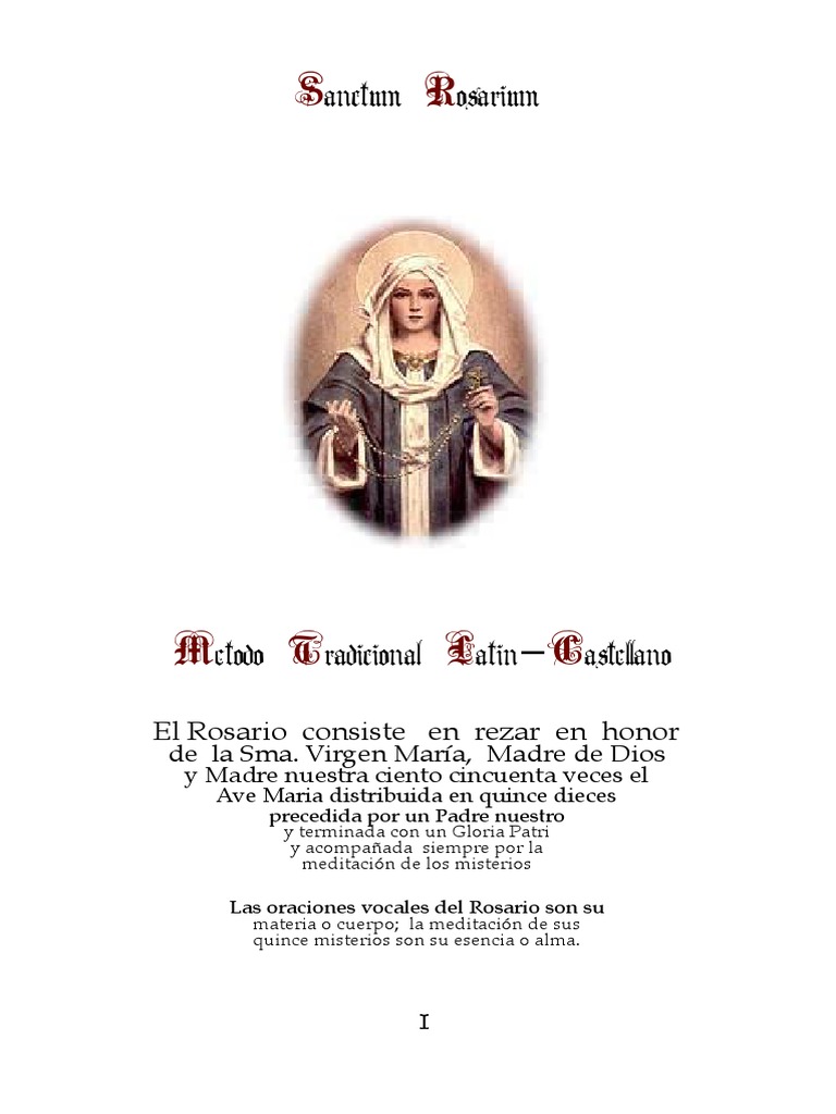 Guía del Rosario Tradicional | PDF | Religión y espiritualidad