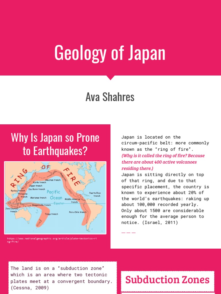 Japan's Earthquake-Prone Geology Explained | PDF | Earthquakes ...