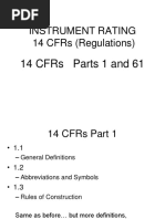 IFR Cheat Sheet | PDF | Instrument Flight Rules | Transponder (Aeronautics)