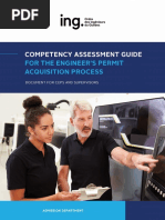 Competency Assessment Guide Apegs 2024 | PDF | Academic Degree | Engineer
