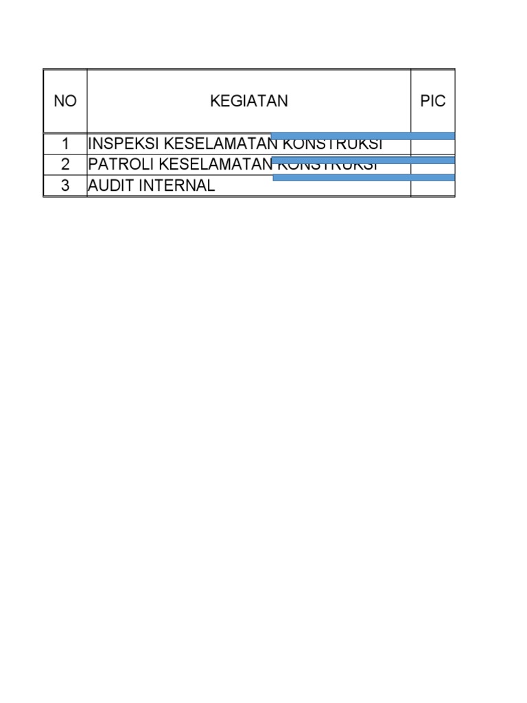 Checklist Peralatan Konstruksi | PDF