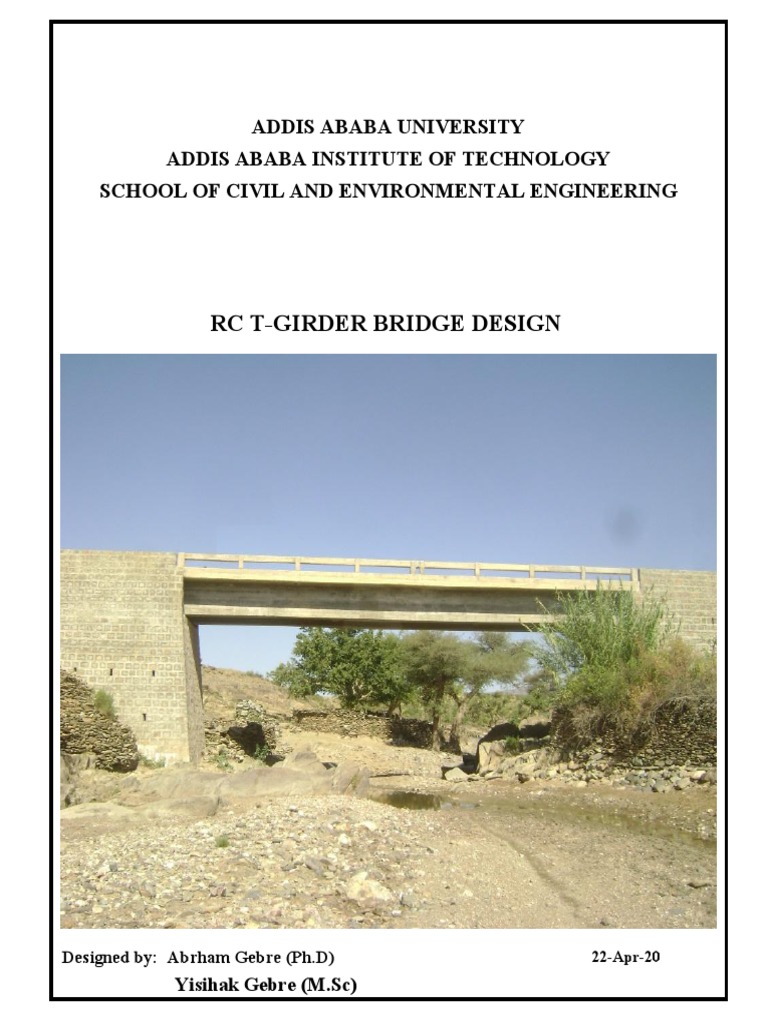 T-Girder Design | PDF | Fracture | Strength Of Materials