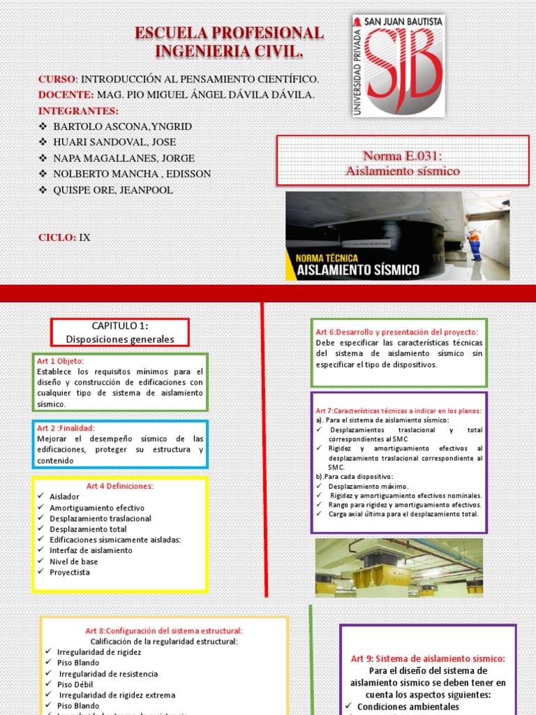 Norma E 031 PDF | PDF | Fuerza | Fundación (Ingeniería)