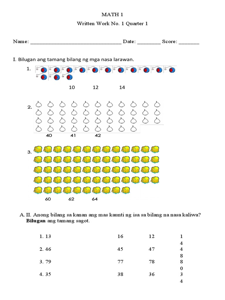 ST Math 1 No. 1 | PDF