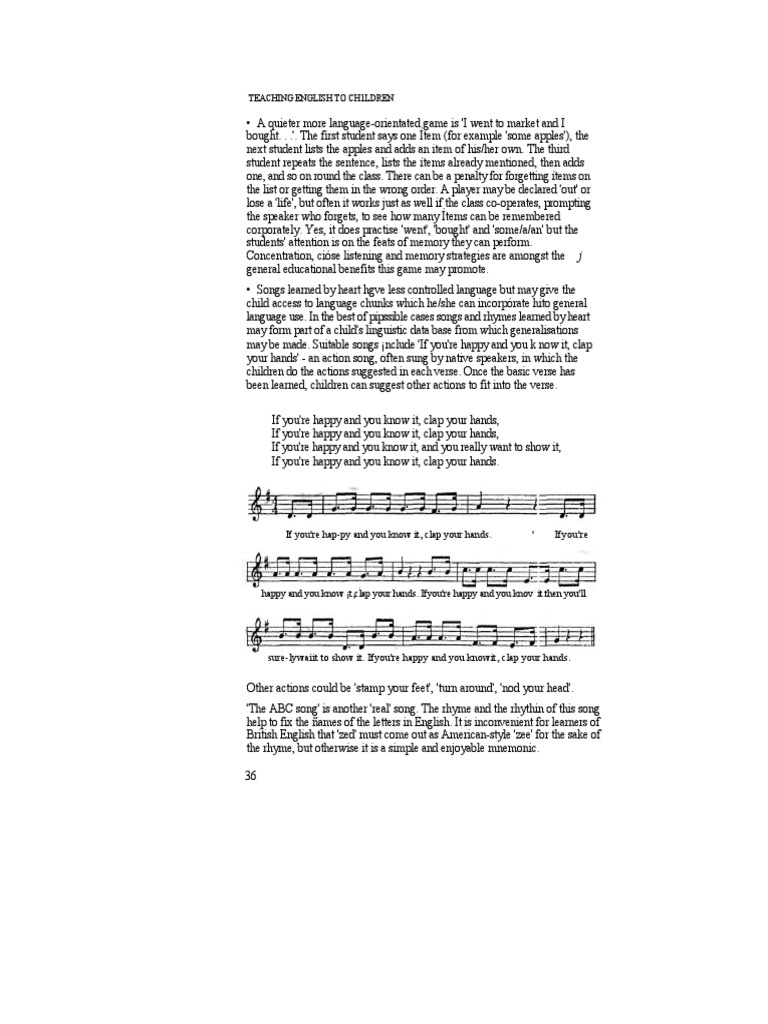 Teaching English To Ch1ldren | PDF | English Language | Vocabulary