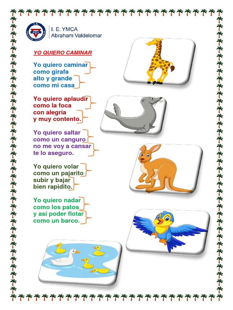 YO QUIERO CAMINAR (Letra) | PDF