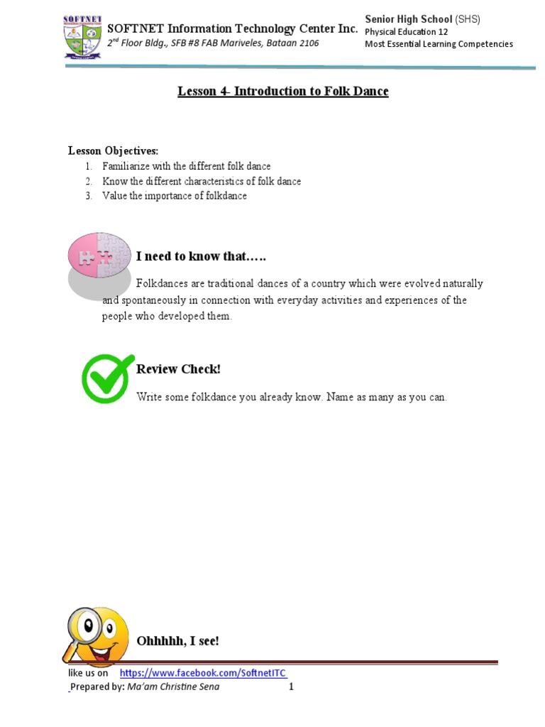 Lesson 4-Introduction To FOLK DANCE | Download Free PDF | Dances ...