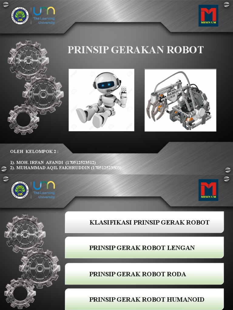 Prinsip dan Klasifikasi Robot Industri | PDF