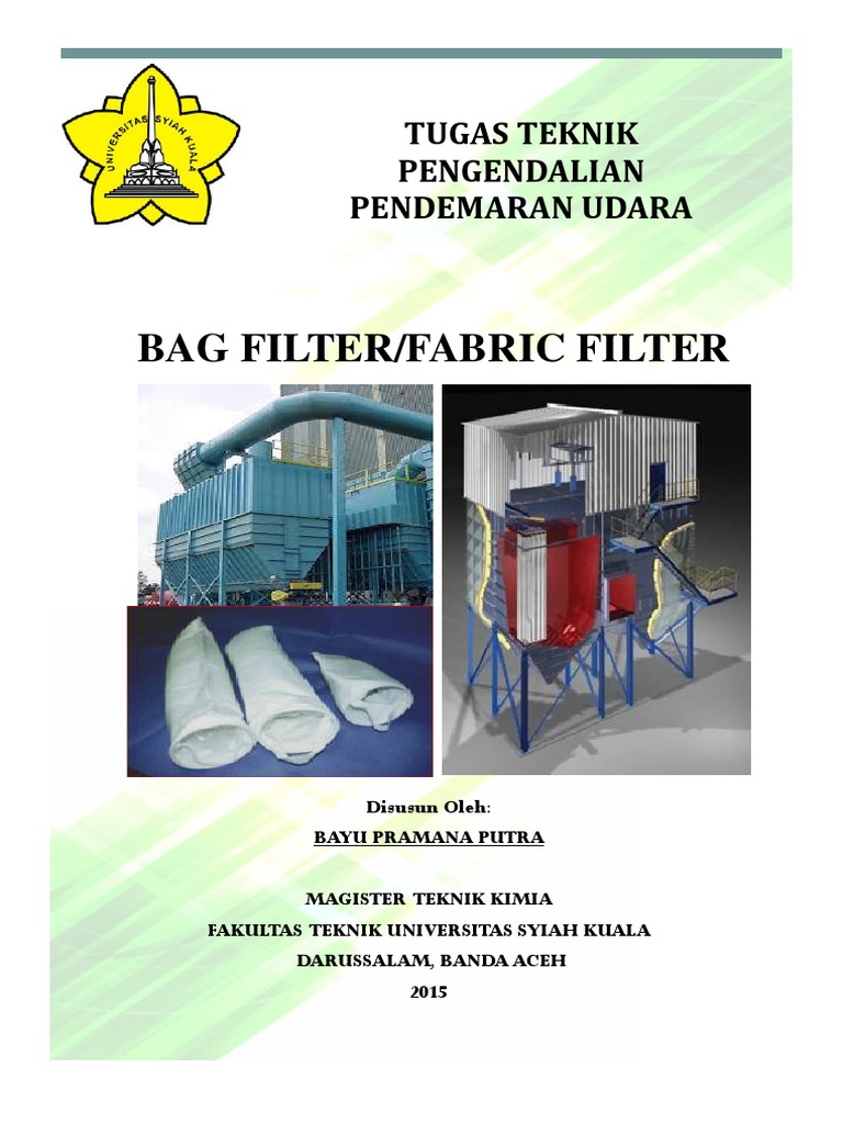 Mekanisme dan Desain Bag Filter Udara | PDF
