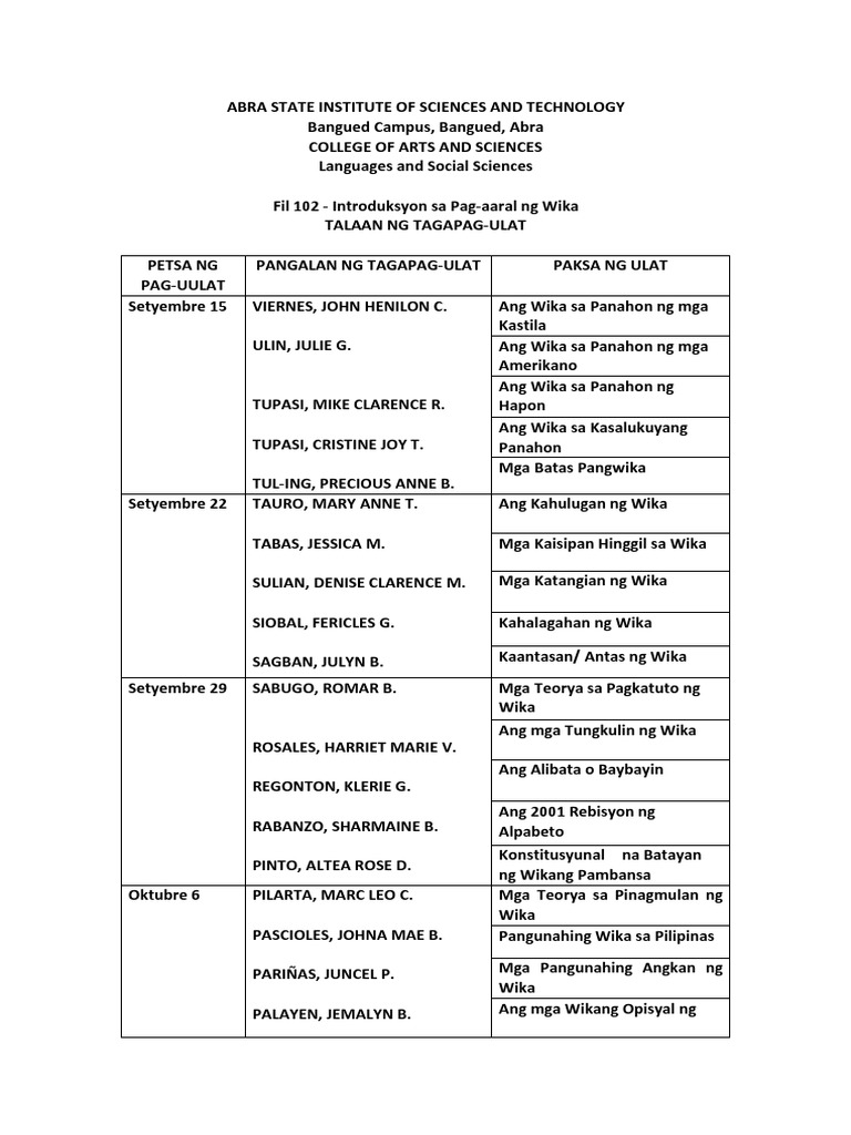 Fil 102 - Bsed Fil | PDF
