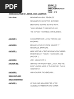 Final Script For NSPC | PDF | Television News | Broadcast Journalism