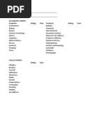 VTM V5 Character Sheet Template | PDF