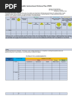 Deped Standard Table of Specification Format | PDF | Education Theory ...