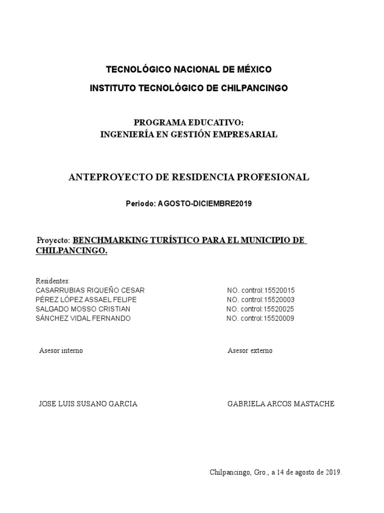 Anteproyecto de Residencia Profesional | PDF | Responsabilidad social corporativa | Comunicación