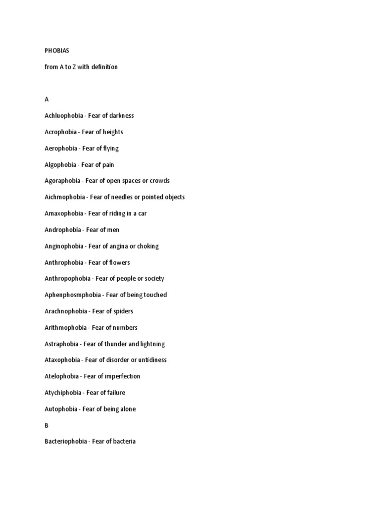 Achluophobia Definition