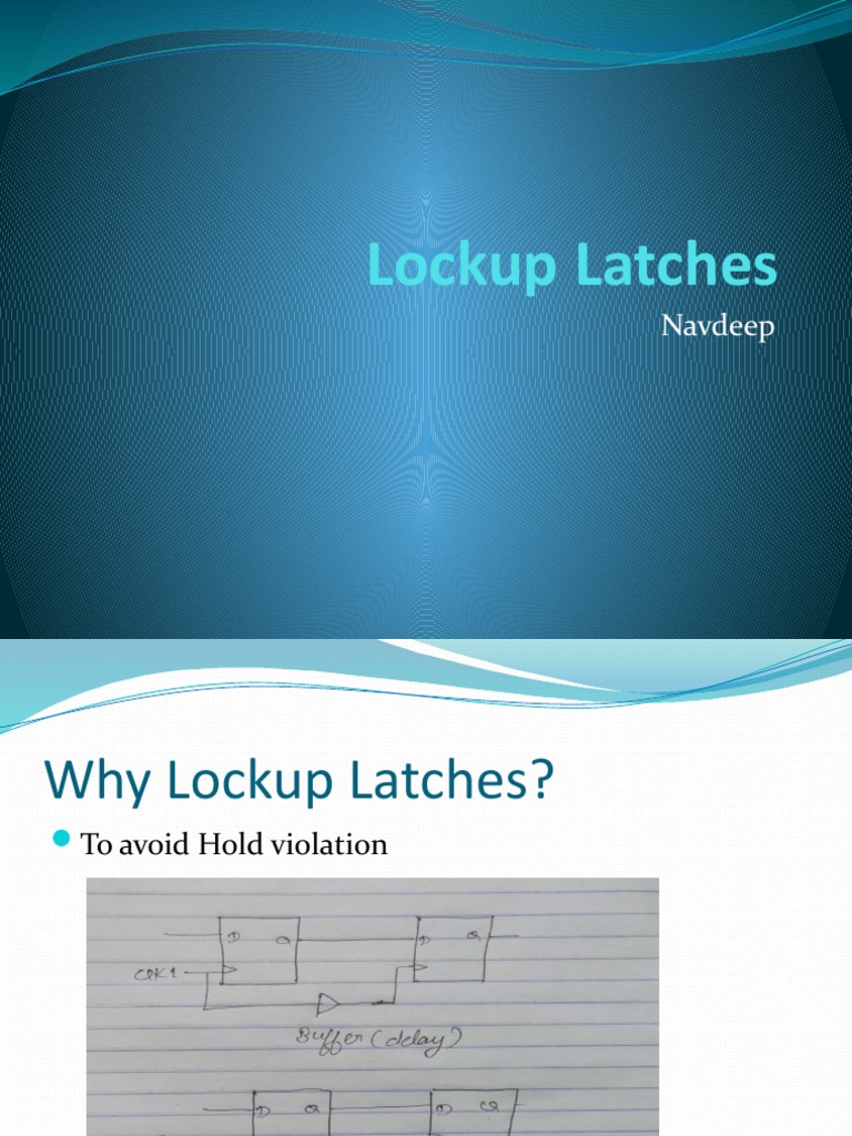 Lockup Latches Explained | PDF