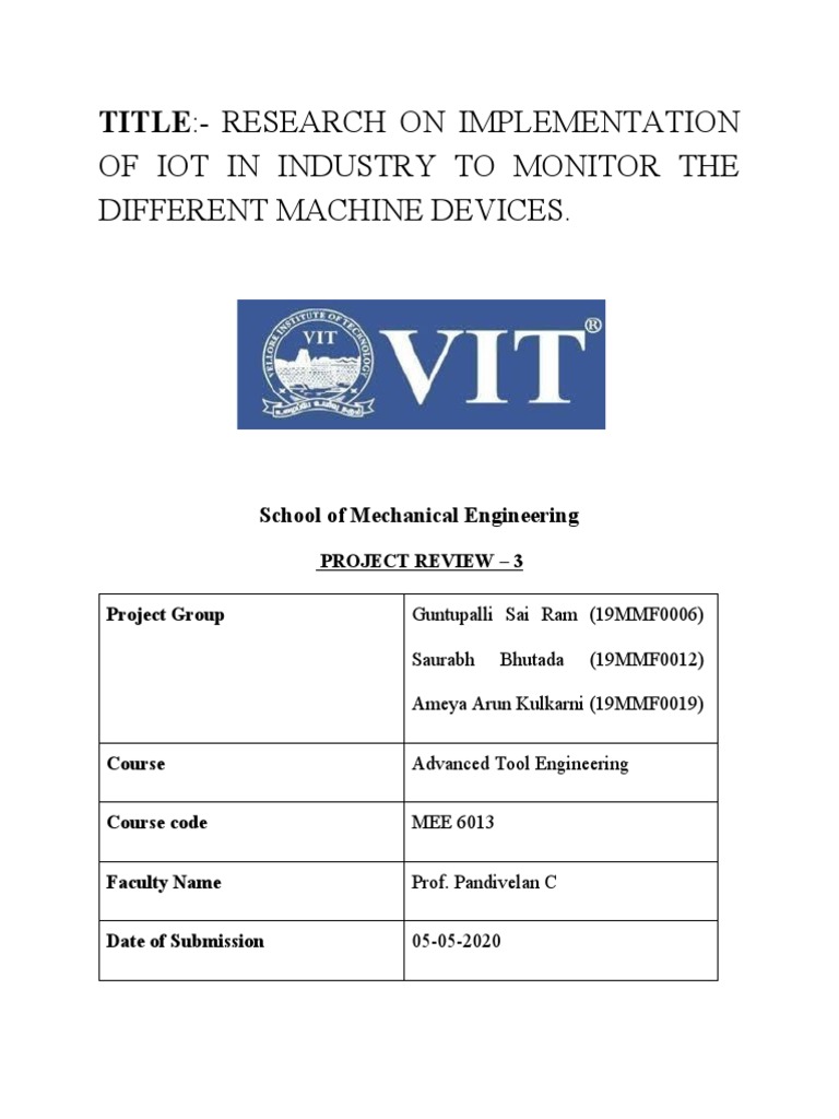 Adv Tools Report | Download Free PDF | Internet Of Things | Radio ...