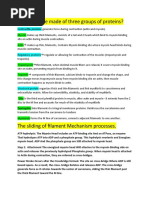 Steps of the Cross Bridge Cycle | PDF | Muscle Contraction ...