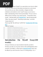 French Self-Introduction Essay Guide | PDF | Grammatical Conjugation ...