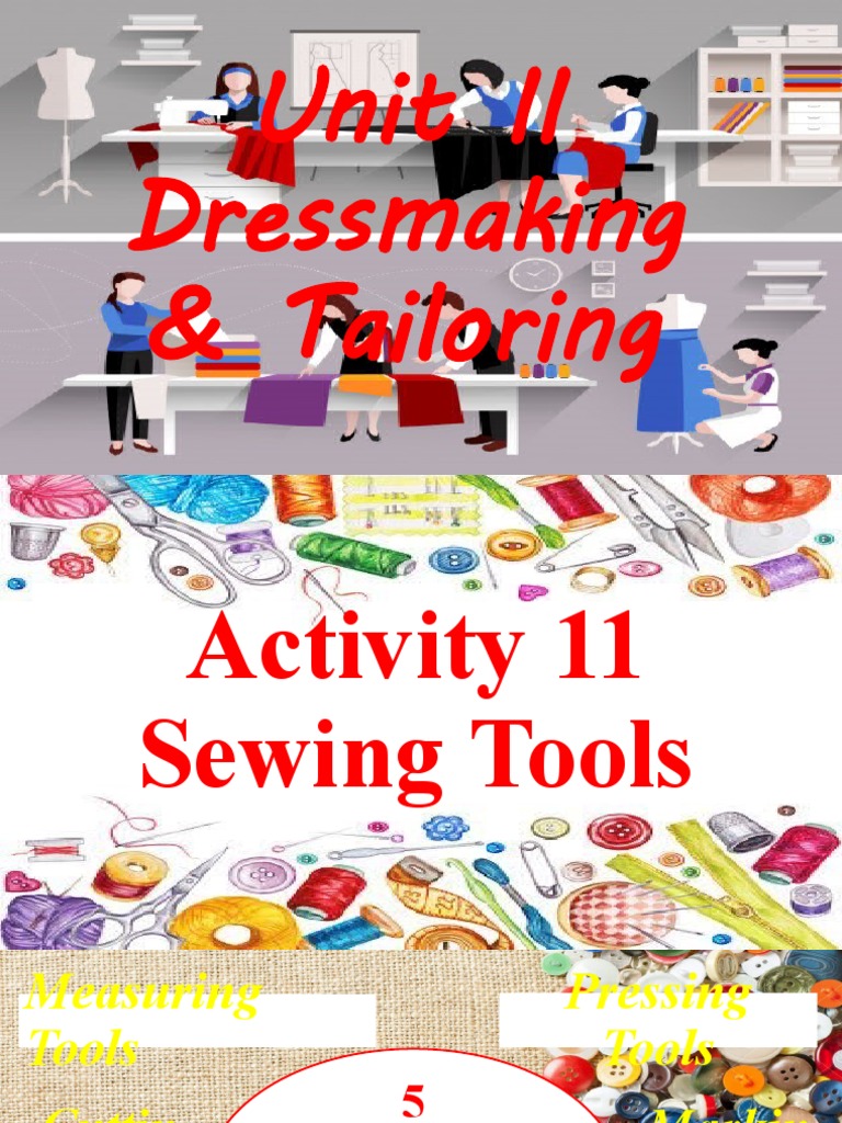 Dressmaking & Tailoring | PDF | Seam (Sewing) | Sewing Machine