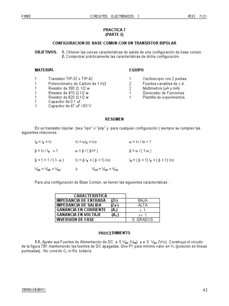 Lce1p7b Inv06 | PDF | Transistor | Cantidad