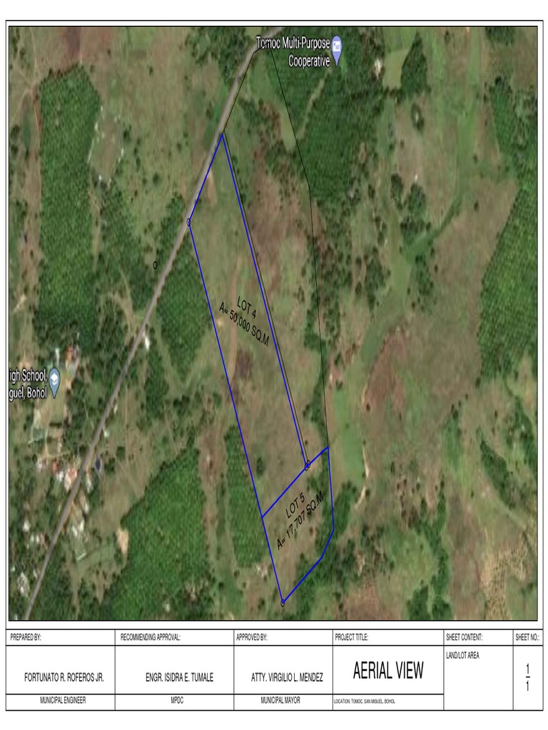 Aerial View: Lot 4 A 50,000 SQ.M | PDF
