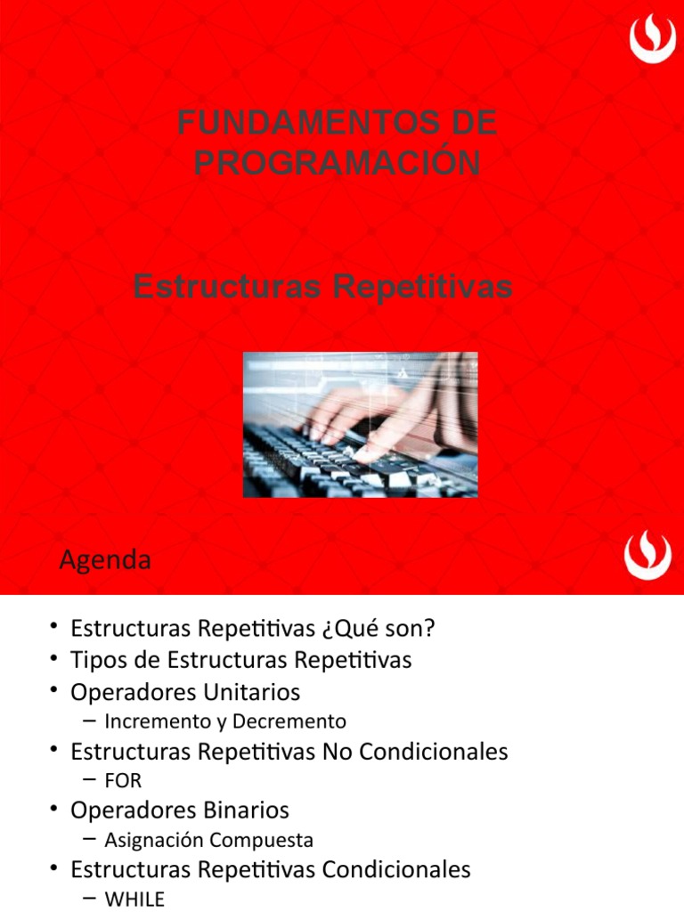 Sesión 4-Estructuras Repetitivas | PDF | Programación de computadoras ...