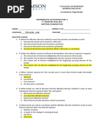 Intermediate Accounting 2 Final Exam | PDF