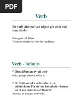 Regler För Verbgrupperna 1 2 3 4 | PDF