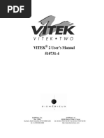 Biomerieux Vitek 2 - User Manual PDF | PDF | Waste | Computing And Information Technology
