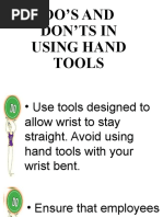 Hand Tool - Risk Assessment | PDF | Risk | Hammer