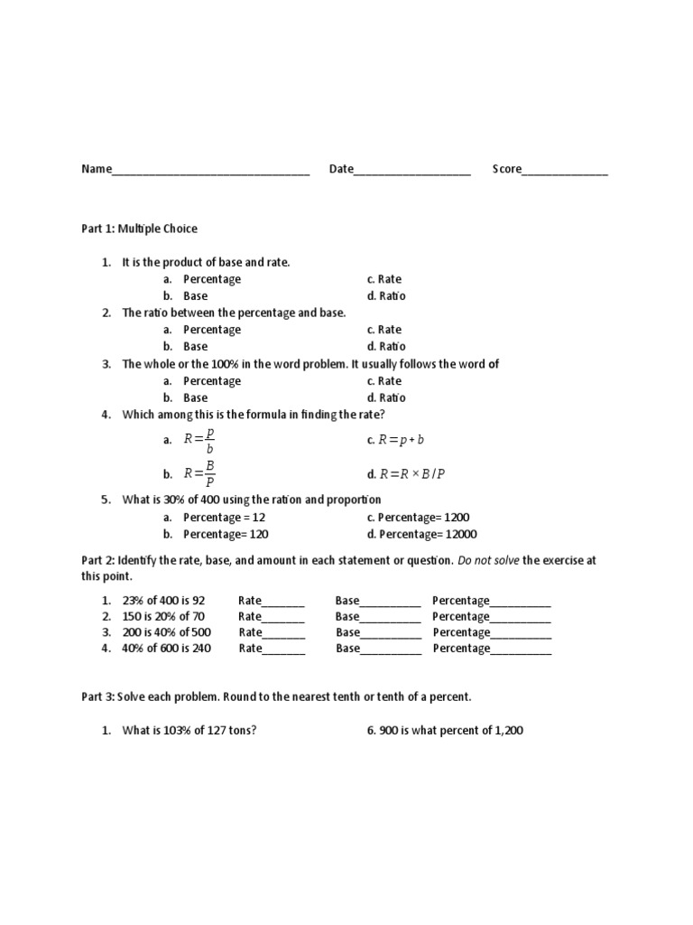 Business Math Reviewer | PDF | Percentage | Retail